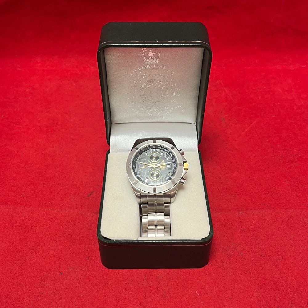 Used Per Mare Per terram Royal Marine Commando watch - Own4Less